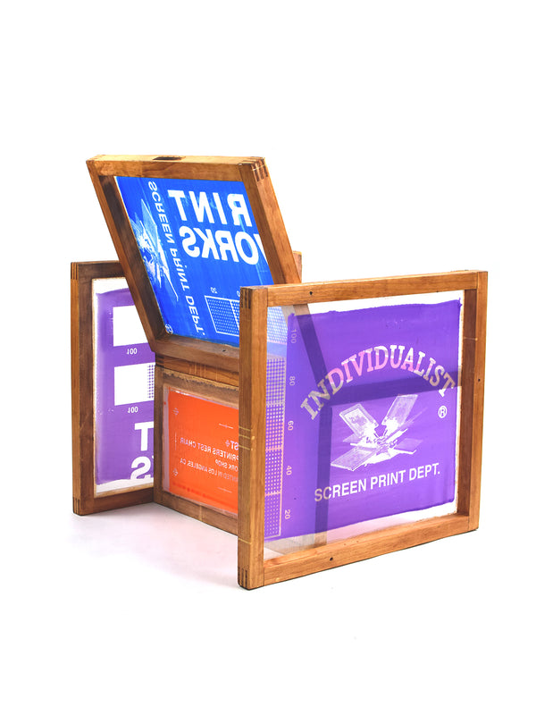 Screen Print Frame Chair - INDIVIDUALIST